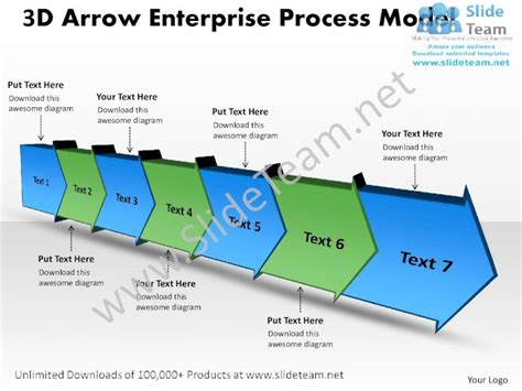 PDF Ppt D Arrow Enterprise Forging Process Powerpoint Slides Model Business Templates