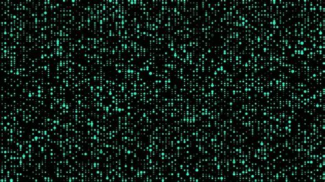 Premium Vector Abstract Background With Green Glowing Dots Grid Of Blinking Dots The Flow Of
