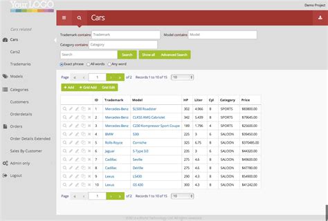juno css3 extension theme for phpmaker10 by simon81 codecanyon