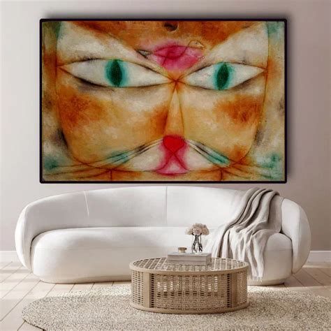 Cat And Bird Paul Klee Poster Zazzle