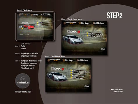 Test Ui Ux Game Images Behance