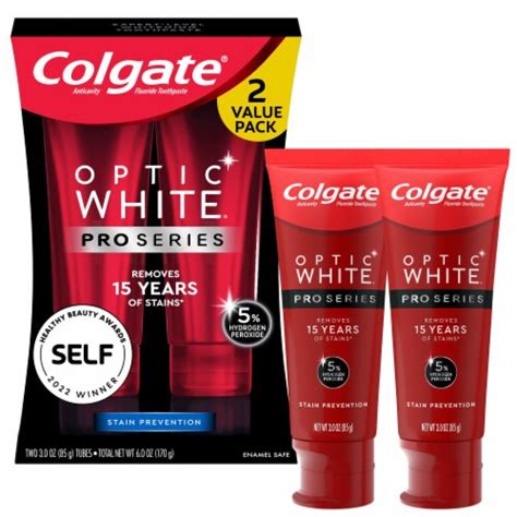 Optic White Pro Series Whitening Toothpaste Pack Of 2 Frys Food Stores