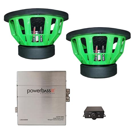 Targa Python Powerbass Lab Monoblock Dual 12″ Subwoofer Futcha