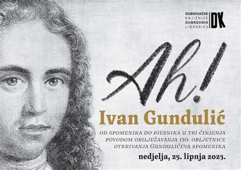 Obilježavanje 130 Obljetnice Gundulićeva Spomenika U Gradu Dubrovniknet