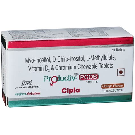 Buy Productiv Pcos 10 Tablets In Wholesale Price Online B2b