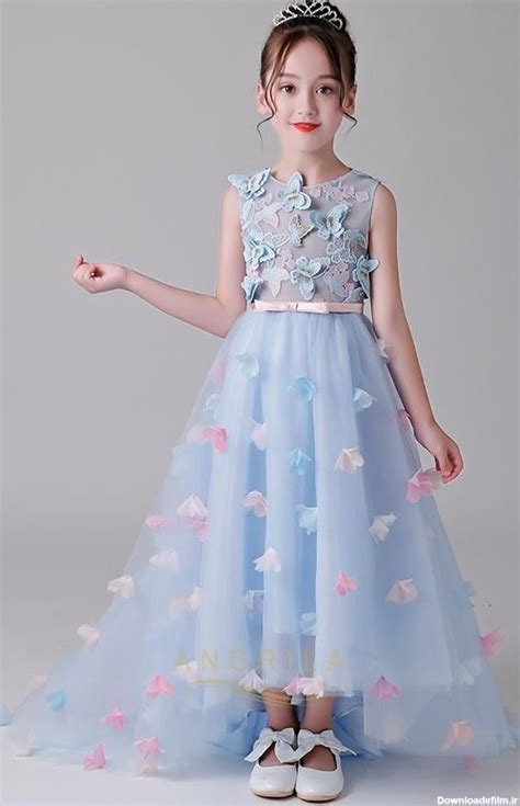 عکس پیراهن گل گلی دخترانه