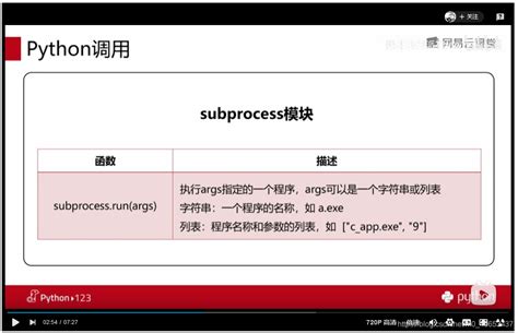 Python标准库subprocess的使用 Win10环境下py文件调用exe文件subrun 调用exe Csdn博客