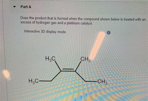 Solved Part A Draw the product that is formed when the | Chegg.com