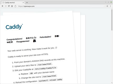 How To Install Caddy On Linux Host Website With