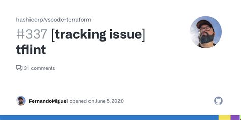 Tracking Issue Tflint Issue Hashicorp Vscode Terraform Github