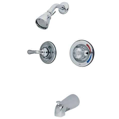Magellan Double Handle Pressure Balanced Tub And Shower Faucet