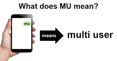 MU What Does MU Mean