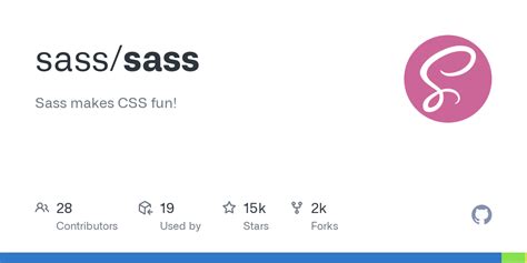 Github Sasssass Sass Makes Css Fun