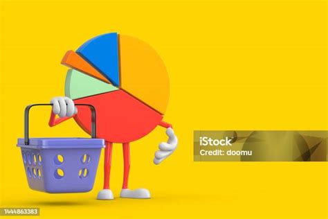 정보 그래픽 비즈니스 파이 차트 캐릭터 만화 쇼핑 바구니를 가진 사람 3d 렌더링 가방에 대한 스톡 사진 및 기타 이미지 가방 고객 구매 Istock