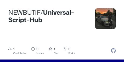 Github Newbutifuniversal Script Hub