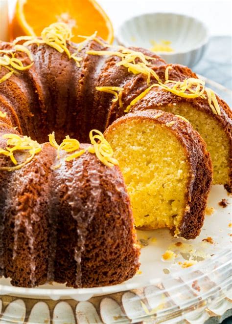 Lemon Orange Cake With Lemon Honey Glaze Jo Cooks