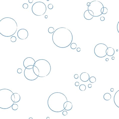 Premium Vector Soap Bubbles Seamless Pattern Vector Graphics