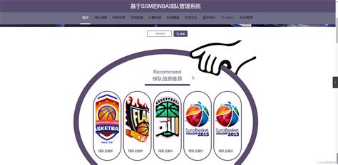 java基于的nba球队管理系统 源码 mysql 文档 java 数据库nba管理系统idea csdn博客
