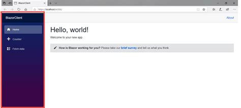 CSS For Styling The Blazor Project Templates In Visual Studio Stack Overflow