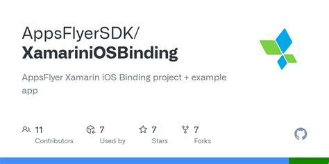 Github Appsflyersdk Xamariniosbinding Appsflyer Xamarin Ios Binding Project Example App