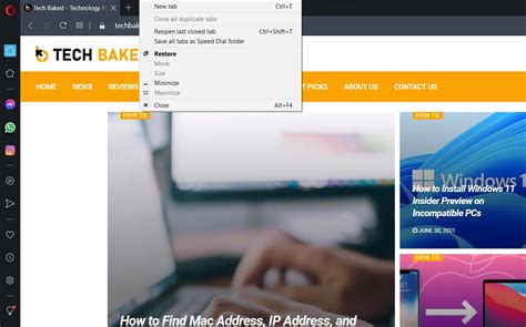 How To Restore Recently Closed Tabs In Chrome Firefox Edge Opera And Safari Easily Tech Baked