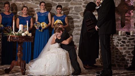 Bride Makes Vows To New Stepson And His Mother During Wedding Ceremony