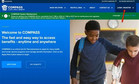 How To Create My Compass Pa Account Pennsylvania Food Stamps
