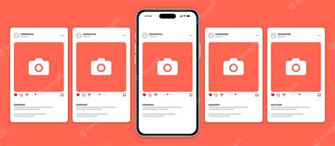 Premium Vector Carousel Post Template Mockup Editable Social Media