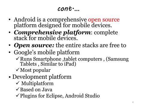 chapter 1 introduction to android ppt pl ppt