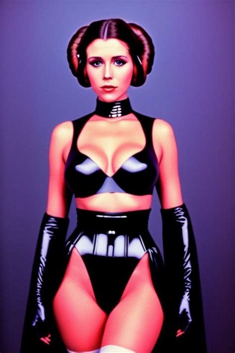 leia joins the dark side ai generated by dflpm on deviantart