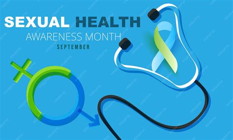 Premium Vector Sexual Health Awareness Month Background Banner Card