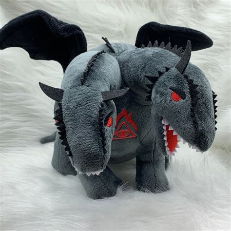 Double Headed Dragon Plush Spiritually Rooted
