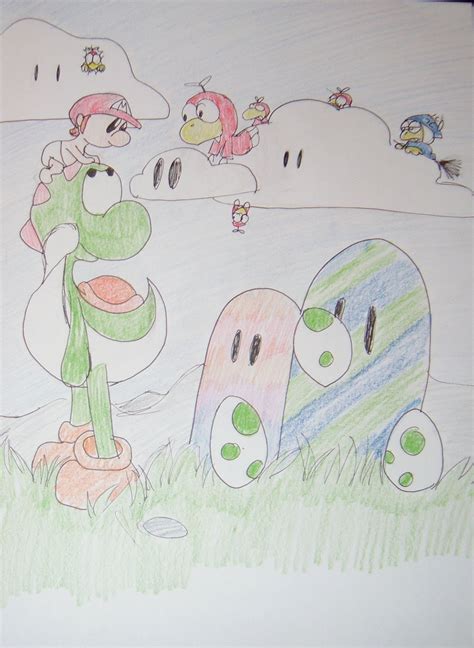 Yoshis Island Fanart By Maarnie On Deviantart