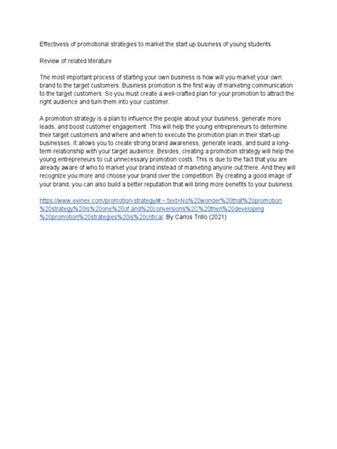 Intro And Rrl Ni Vince Pdf Marketing Brand