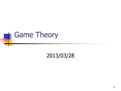 Ppt Game Theory Powerpoint Presentation Free Download Id5143992