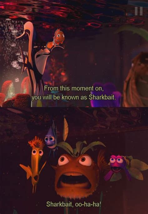 Sharkbait Disney Finding Nemo Disney Memes Disney And Dreamworks