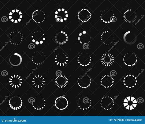 Circle Loader Wait Load Spinning Circle Preloader Website Template