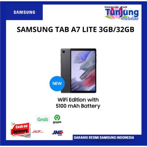 Jual Samsung Tab A7 Lite Wifi T220 332 Resmi Shopee Indonesia
