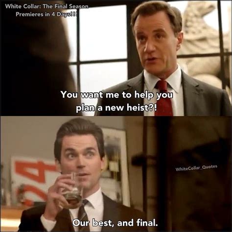 White Collar Neal Caffrey Quotes