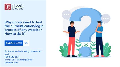 Why Do We Need To Test Authenticationlogin Process Of Any Website How