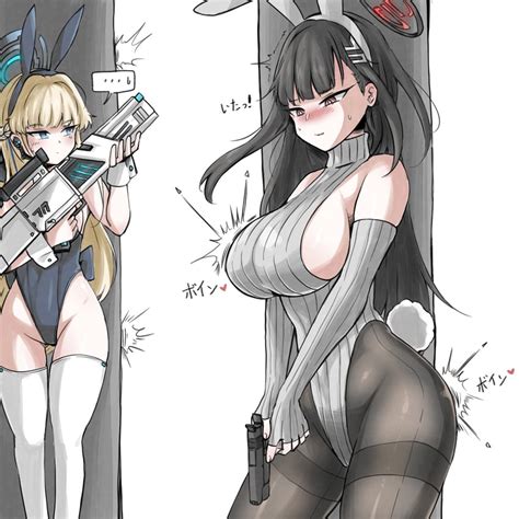 Toki Toki And Rio Blue Archive Drawn By Nanashi Pixiv Danbooru