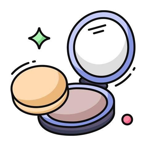Perfect Design Icon Of Compact Powder 33282452 Vector Art At Vecteezy
