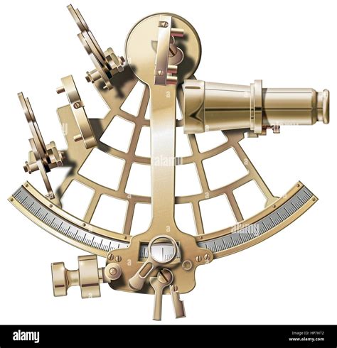 Sextant Cut Out Stock Images And Pictures Alamy