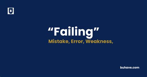 Failing Meaning Definition Synonym And Antonym 2025 Buhave