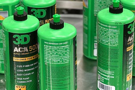 Cutting Compounds Polishes And More 3d Car Care