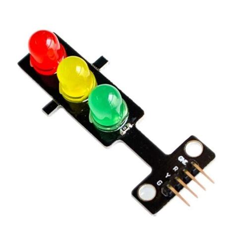 Led 5v 디지털 신호등 모듈 일반 신호 출력 밝기 3 별도 제어 표시 등 도로 안전