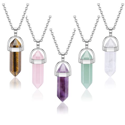 Clear Quartz Crystal Pendant