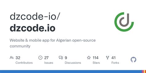 github dzcode io website and mobile app for algerian open