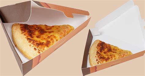 Custom Triangular Pizza Slice Boxes Jojopackaging