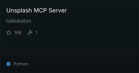 unsplash mcp server glama